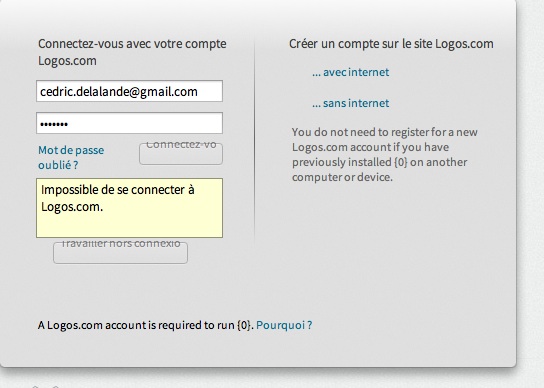 French Login screen rendering on OS X - Logos Community
