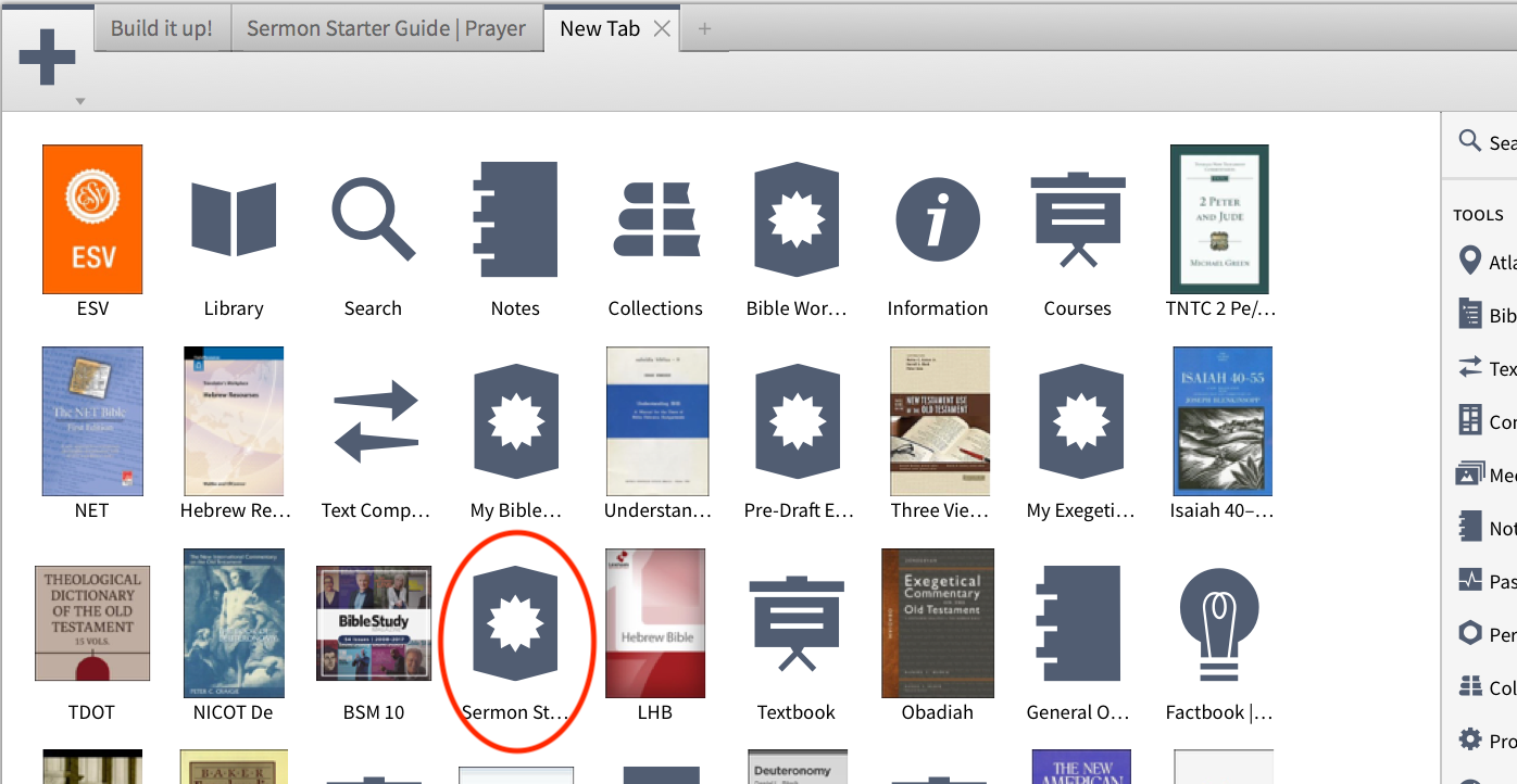SSG icon in new tab — Logos Community