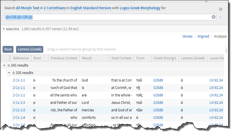 BUG: L5.0a SR-2: Moving collapsed Search tab (Analysis view) uncollapses the view - Logos Community