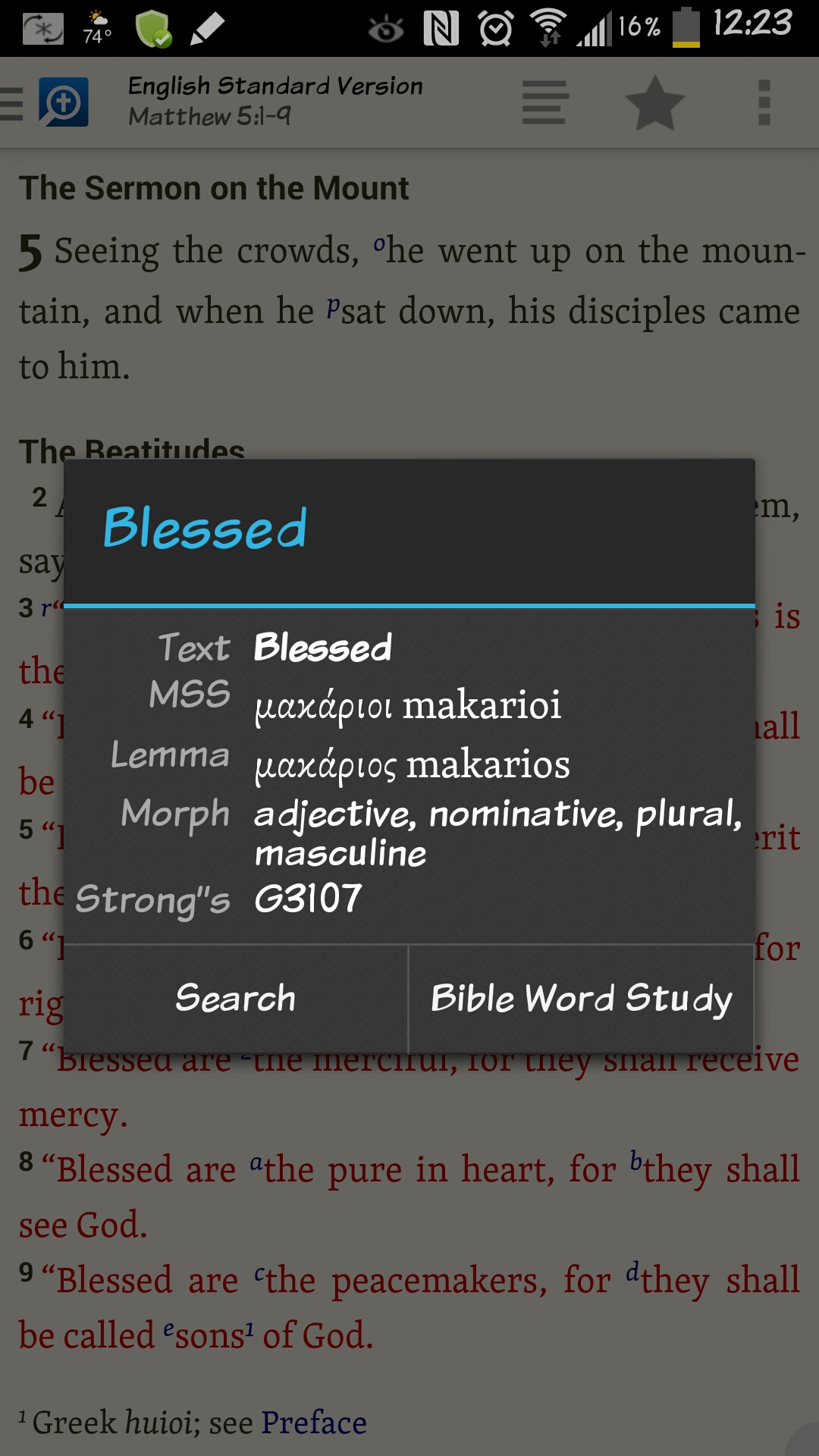 NASB Interlinear Not Working - Logos Community