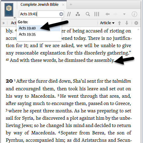 BUG: Verse mapping error - Logos Community