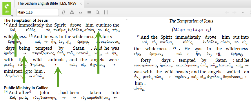 TIP of the day: Using a (reverse) interlinear to understand Logos ...