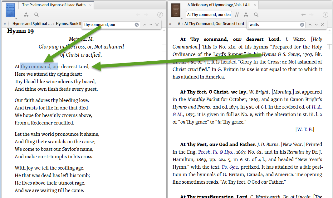 BUG in Find highlight; major TAGGING ERROR - Logos Community