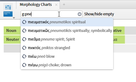 Morph Chart Menus Looks Different - Logos Community