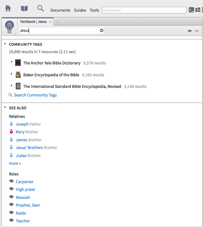 New Feature: Community Tags Section - Logos Community