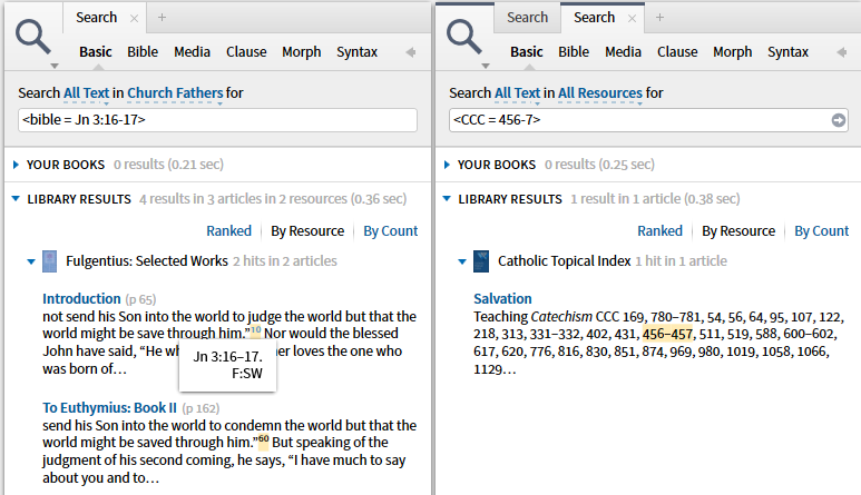 TIP of the day: Reference operators in Search arguments - Logos Community