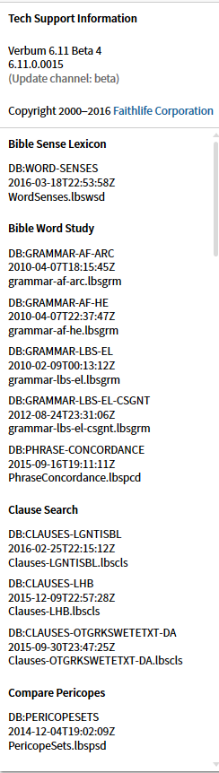 TIP of the day: Checking that you have a dataset - Logos Community