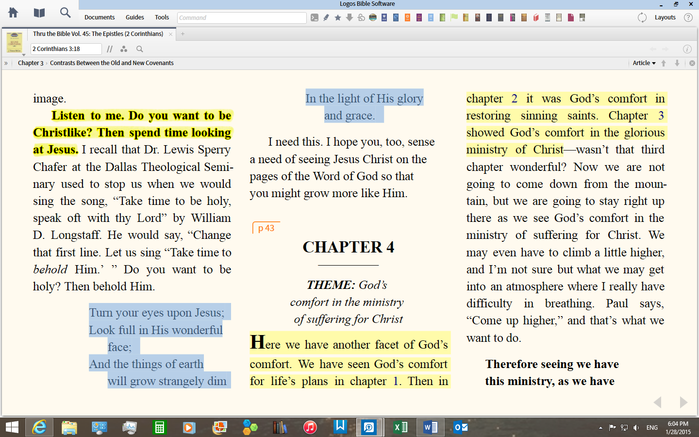 BUG: Visual copy - Logos Community