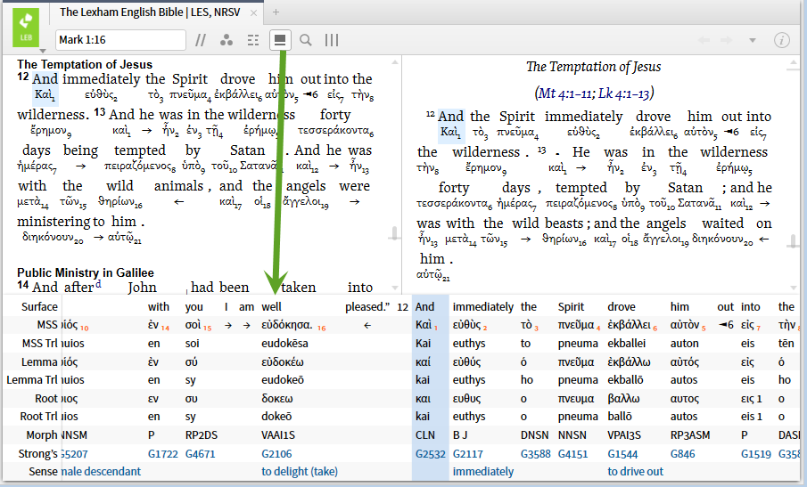 TIP of the day: Using a (reverse) interlinear to understand Logos ...