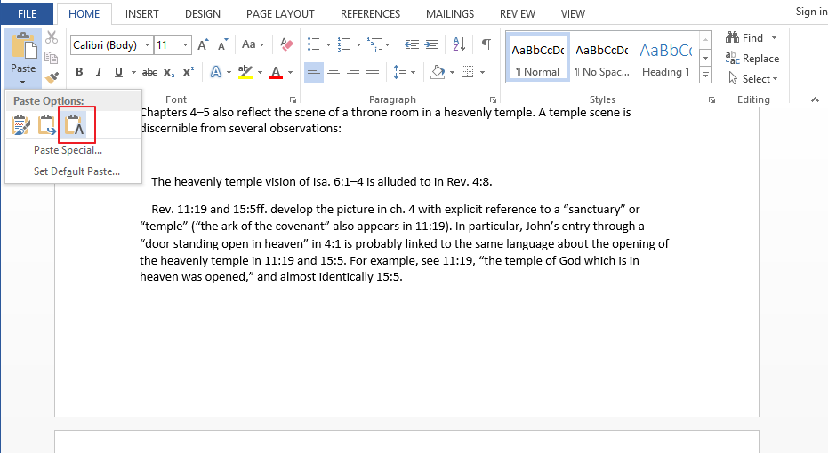[request] Export without hyperlink for Bible verses - Logos and Verbum ...