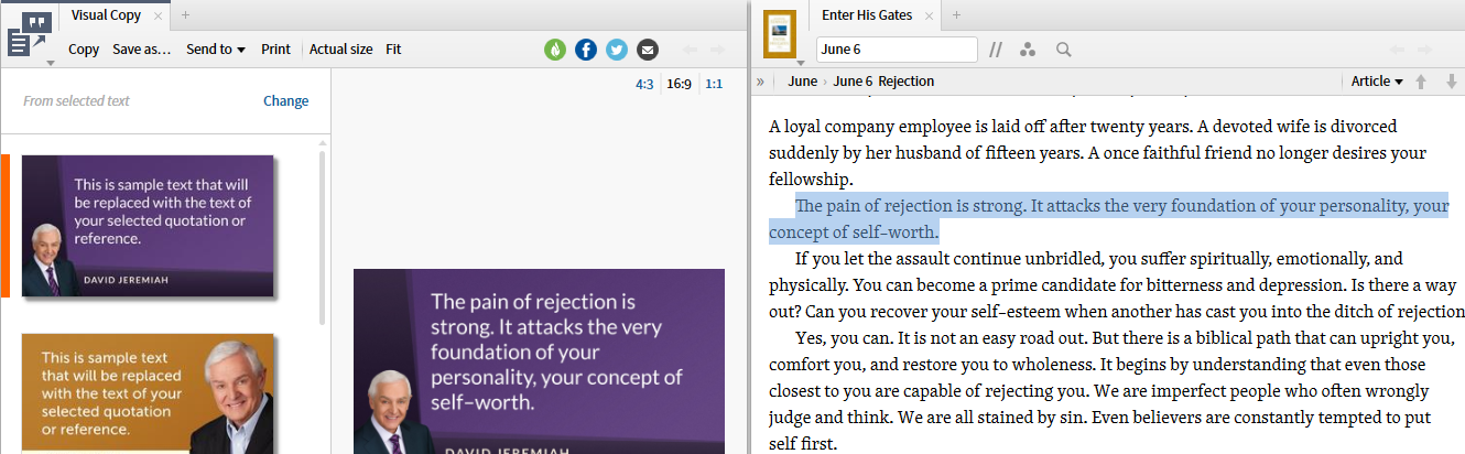 [resolved] BUG: Visual Copy - Logos Community