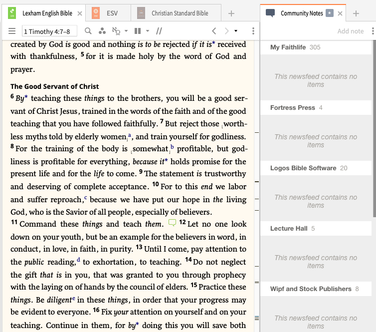 Community Notes - Logos Community