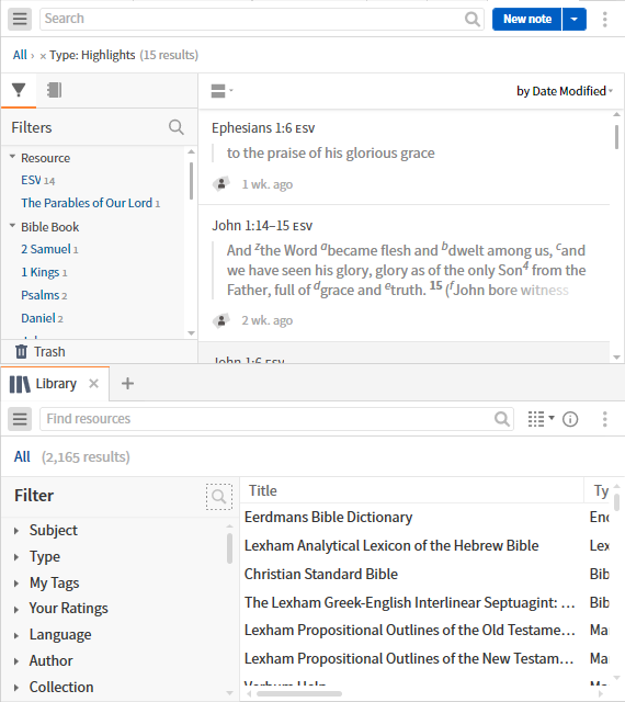 Bug: Font Size in Notes sidebar — Logos Community