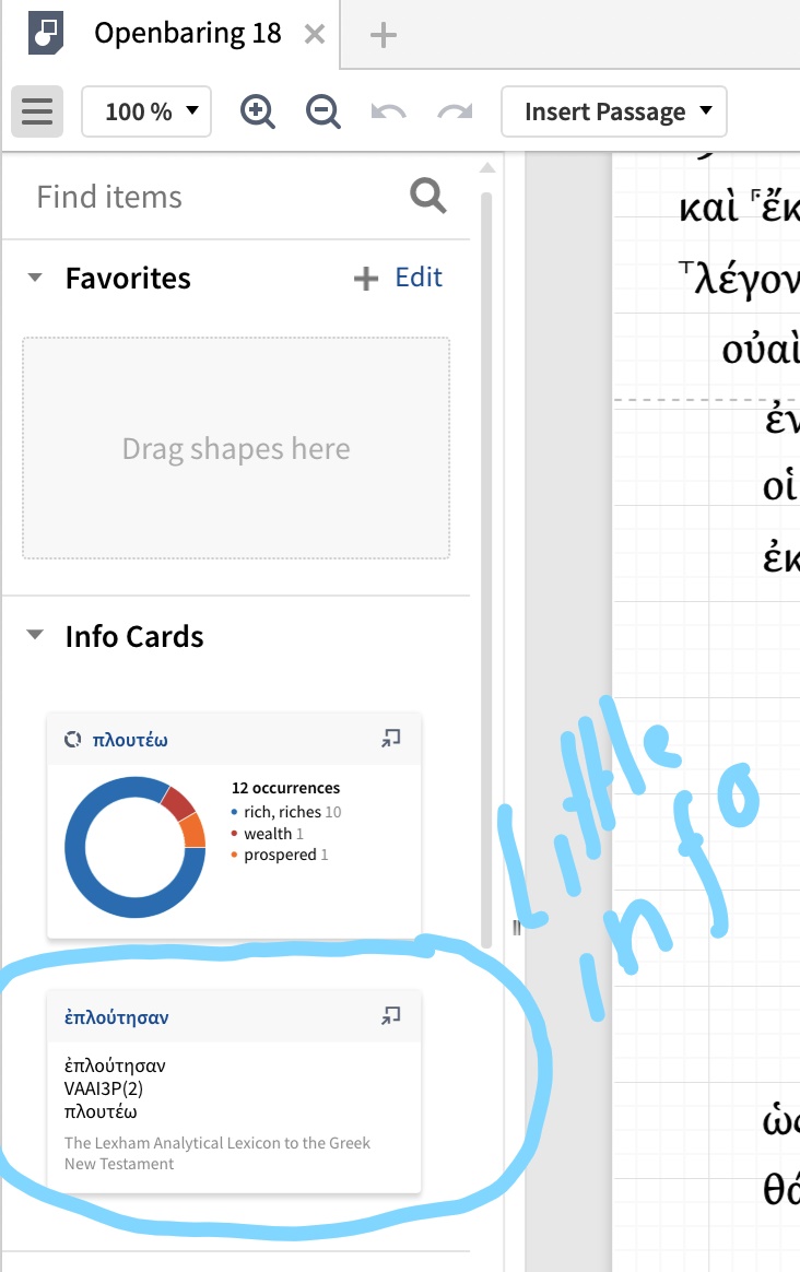Dictionary in Canvas - Logos Community