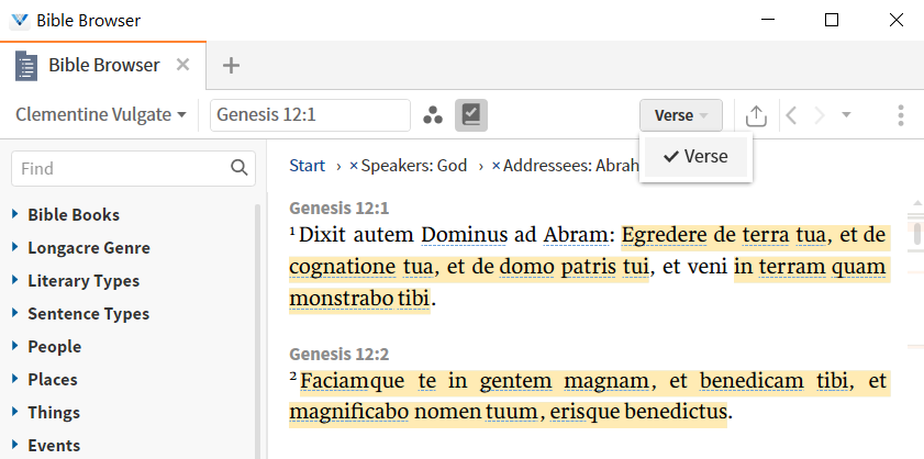 Verbum Tip 4u: Bible Browser: Aside: Pericope - Logos Community