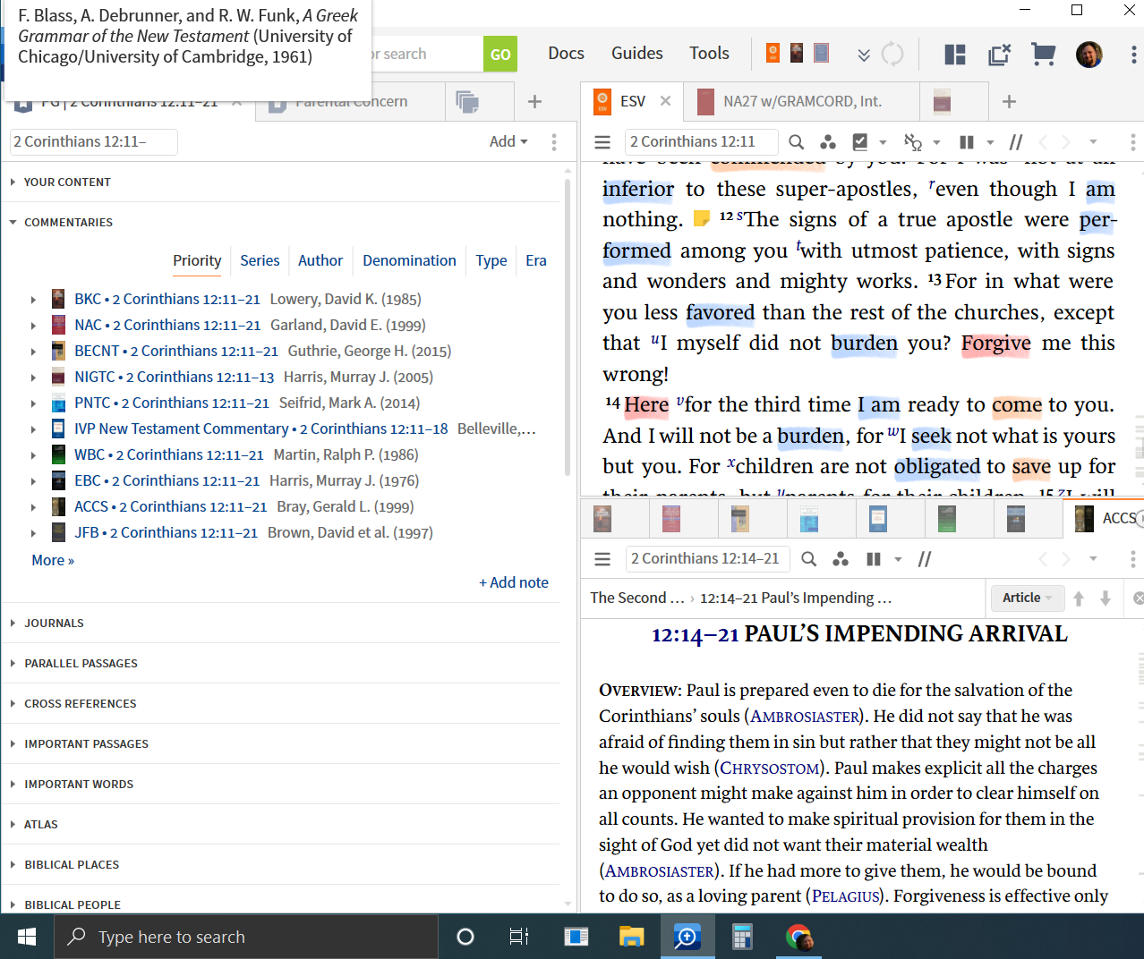 Link hover preview gets stuck on screen - Logos Community
