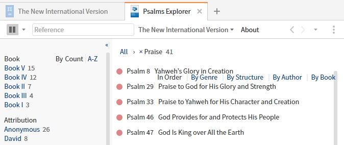 Minor formatting issue in Psalms Explorer using Logos 9.15 on Windows ...