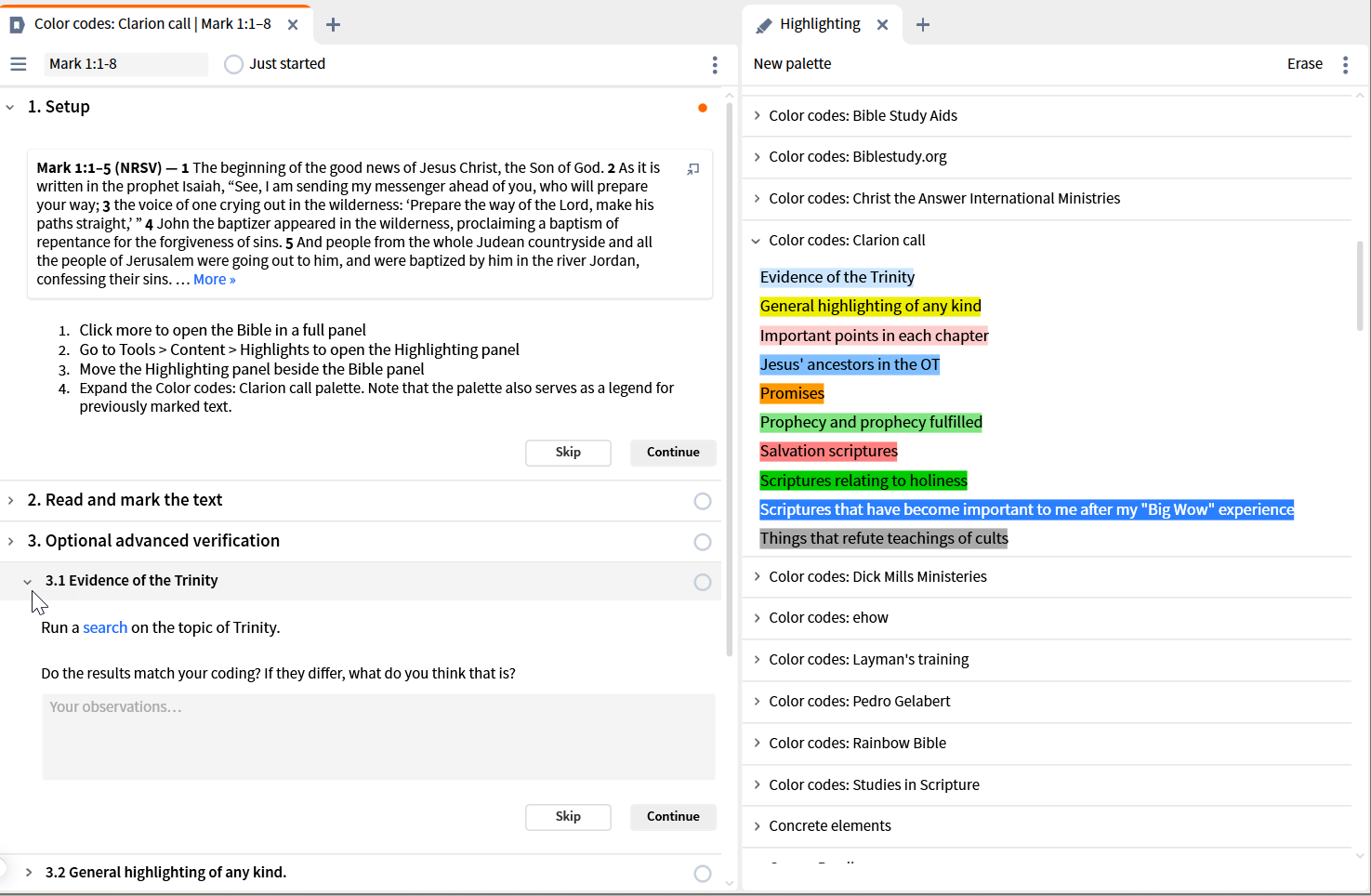 L/V 10+ Tip of the Day #319 Convert your Bible highlight/markup spouse ...