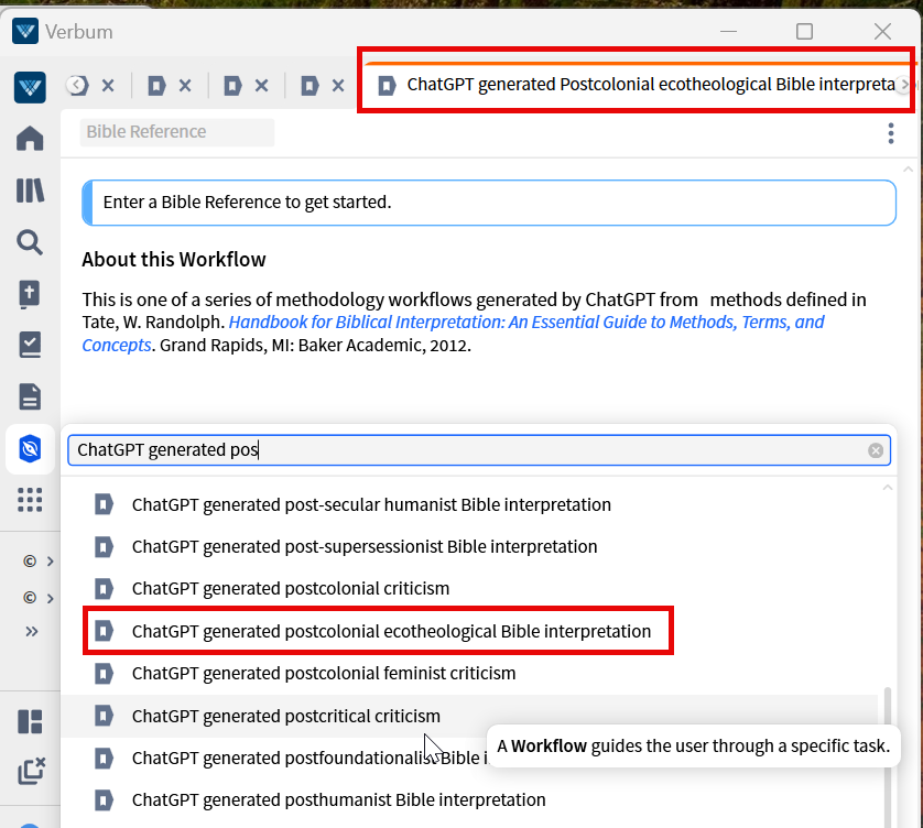 BUG: Title on workflow update deferral - Logos Community