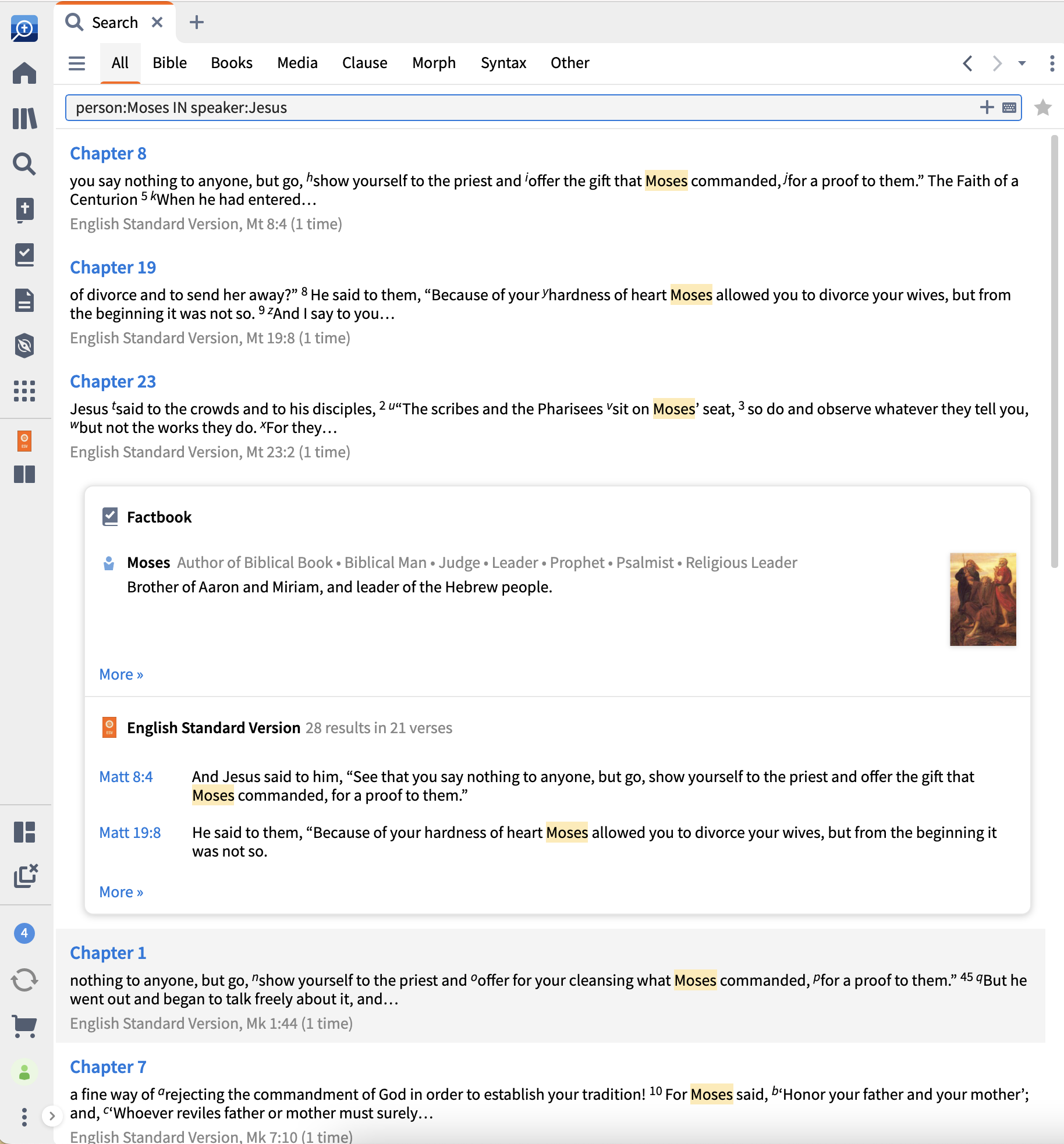 Feature: Simpler Search - Logos Community