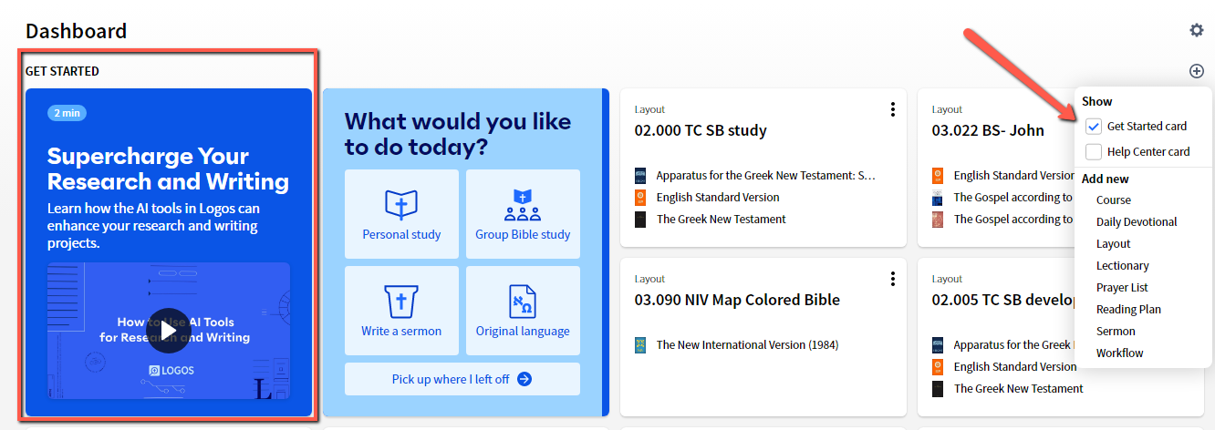 What is this and why isn't there a check box to get rid of it? - Logos ...