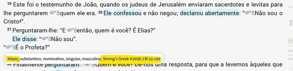 Bug or change in the morphology pop-up in reverse interlinear? - Logos ...