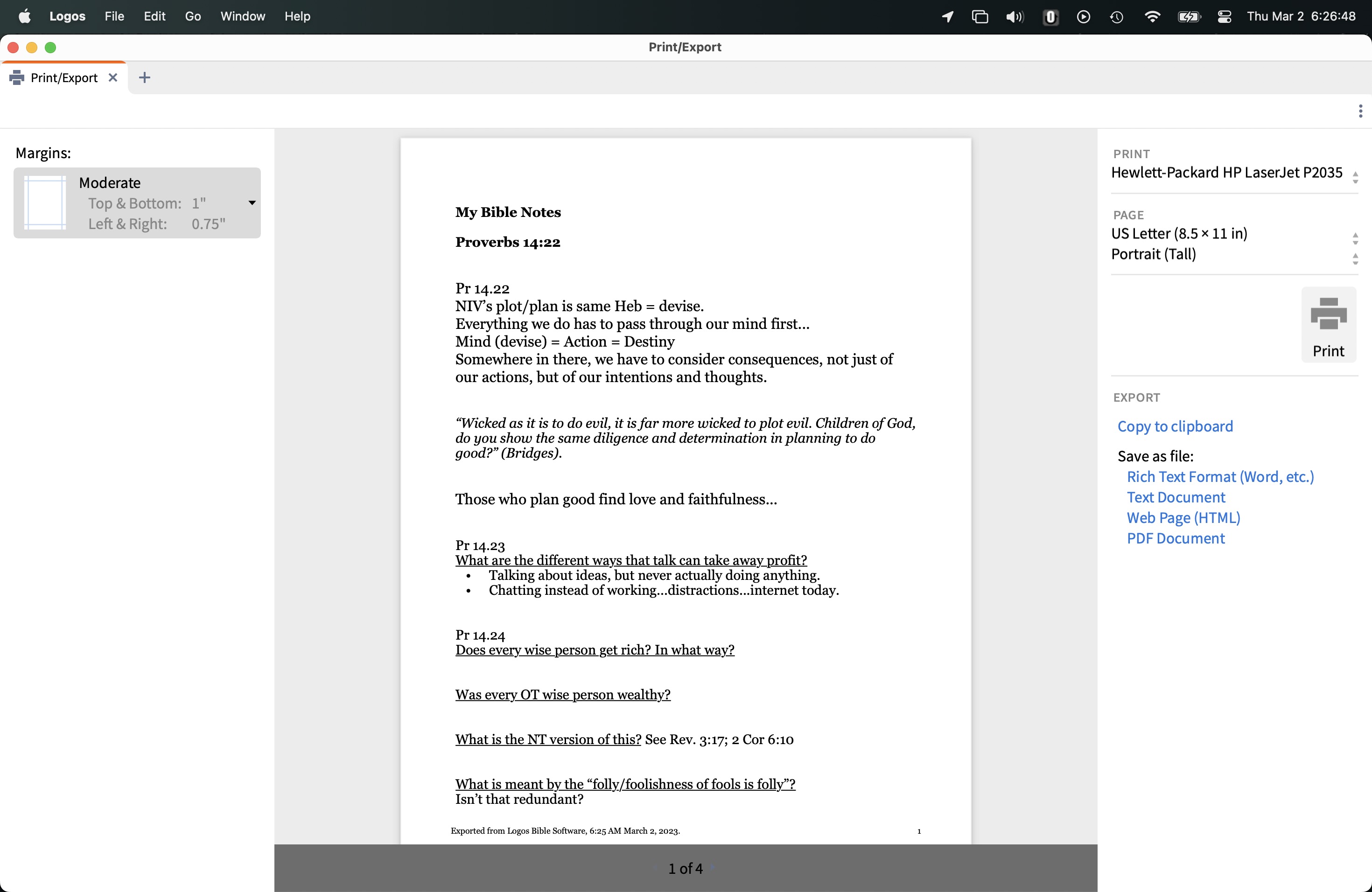 BUG: Arrows in Print/Export nearly Invisible - Logos Community
