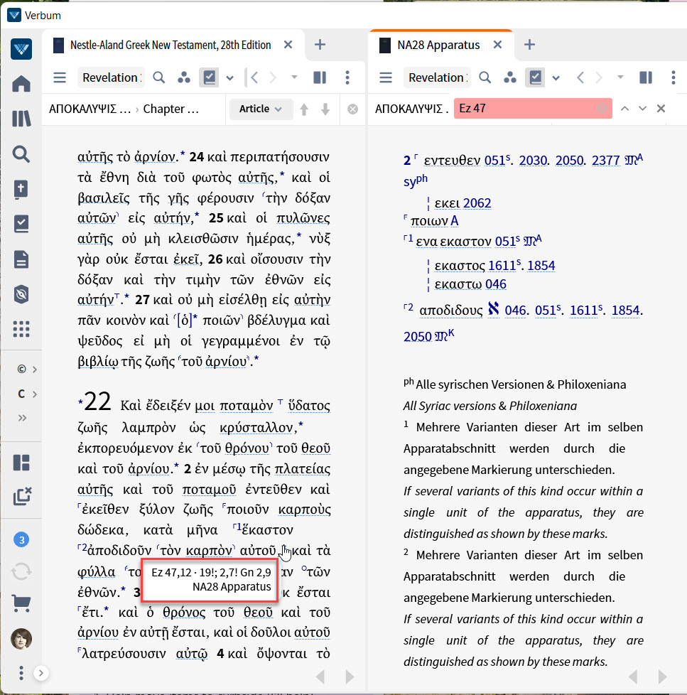 NA28 Use ... or where in the blank do I find this text? - Logos Community