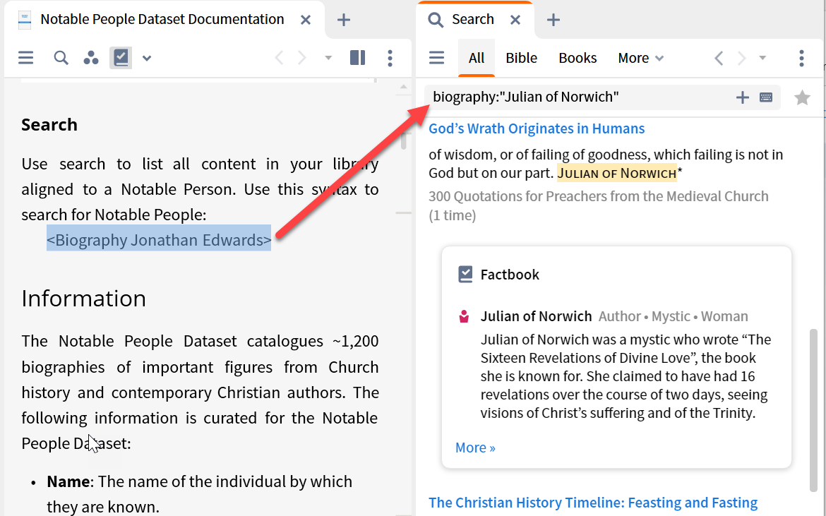 L/V 10+ Tip of the Day #142 Notable People dataset - Logos Community