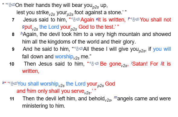 Bible panels contain words and phrases in blue text. How do I get rid ...