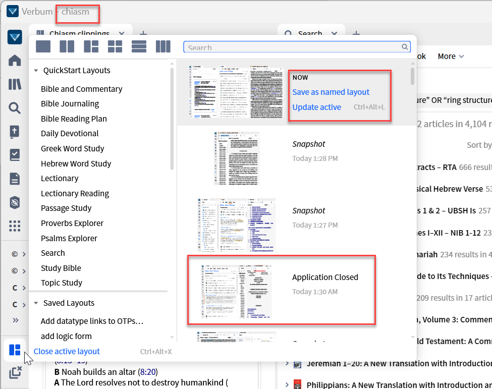 L/V 10+ Tip of the Day #222 Basic layout functions - Logos Community