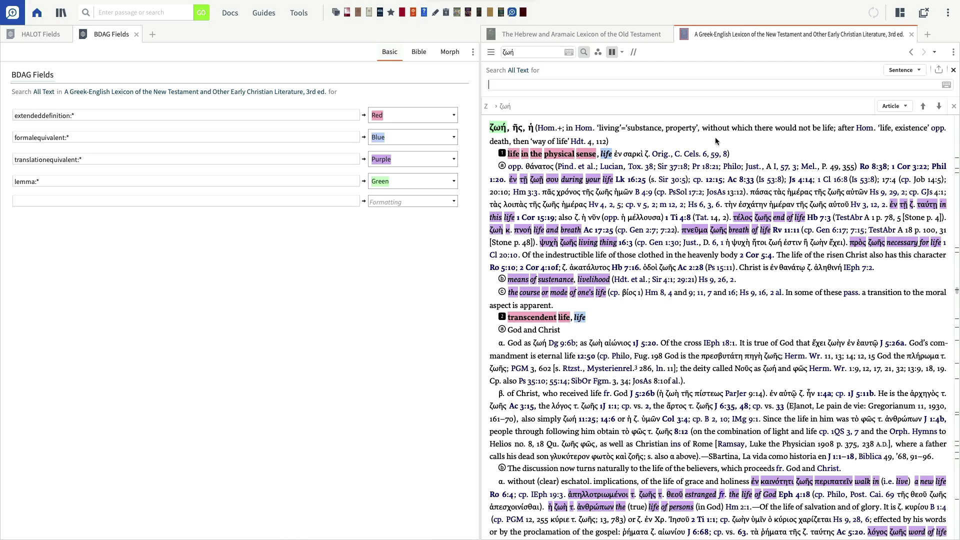 Unable to replicate visual filter for BDAG - Logos Community