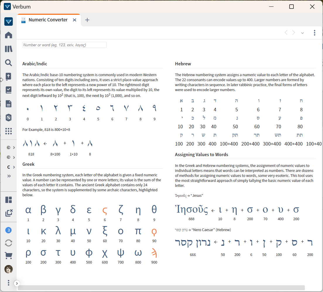 L/V 10+ Tip of the Day #252 Numeric converter interactive tool — Logos ...