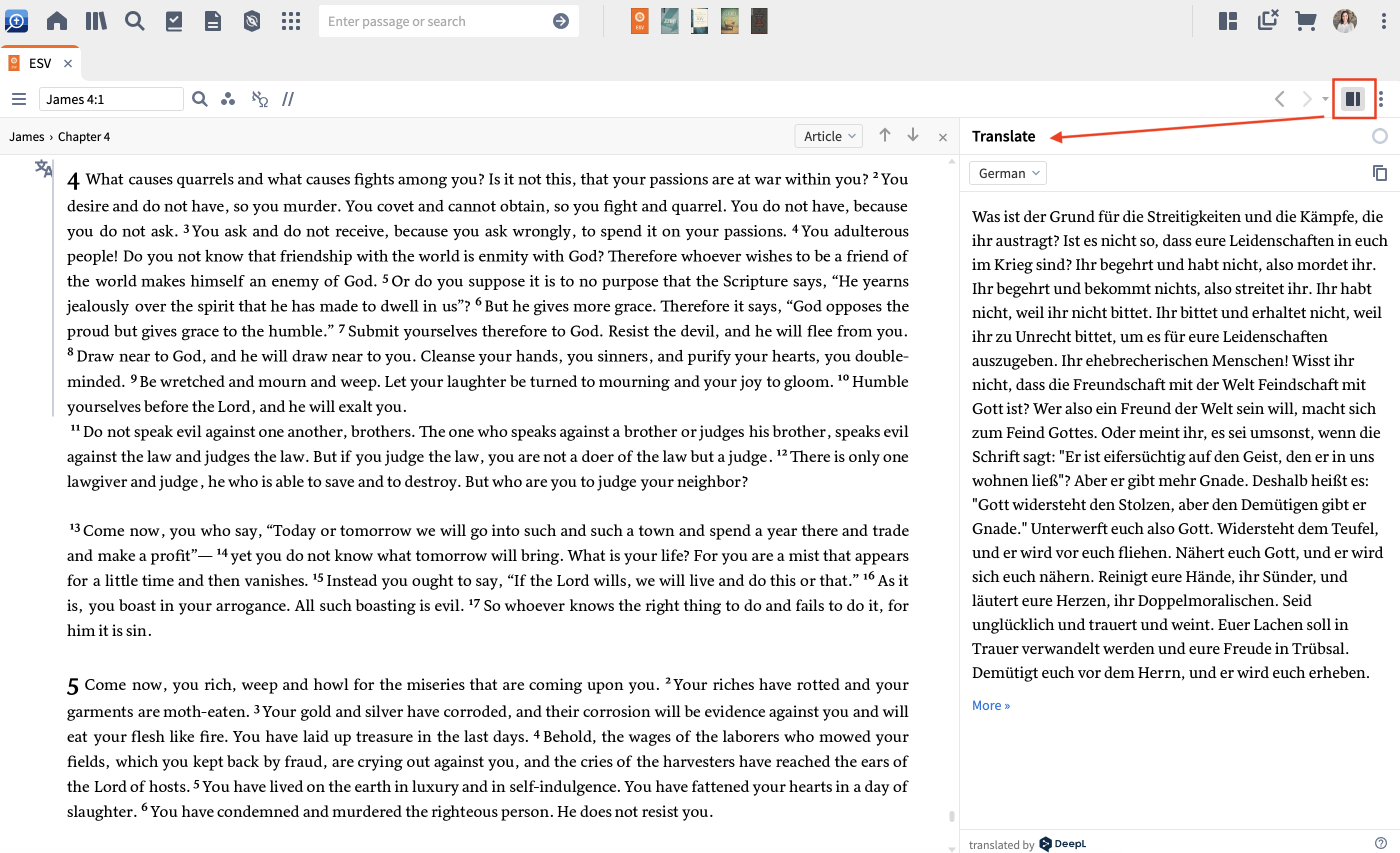 Feature: Auto Translation - Logos Community