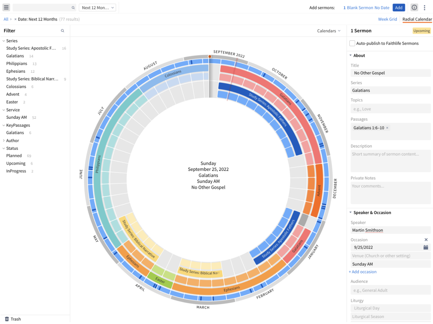 Feature: Sermon Manager on iPad - Logos Community