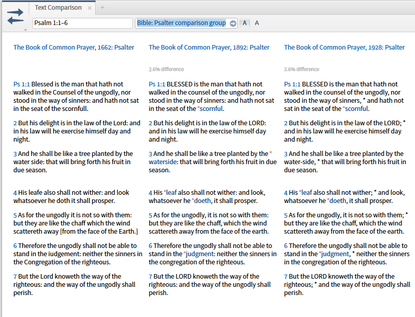 SUGGESTION: Corrective for over-zealous text comparison - Logos Community
