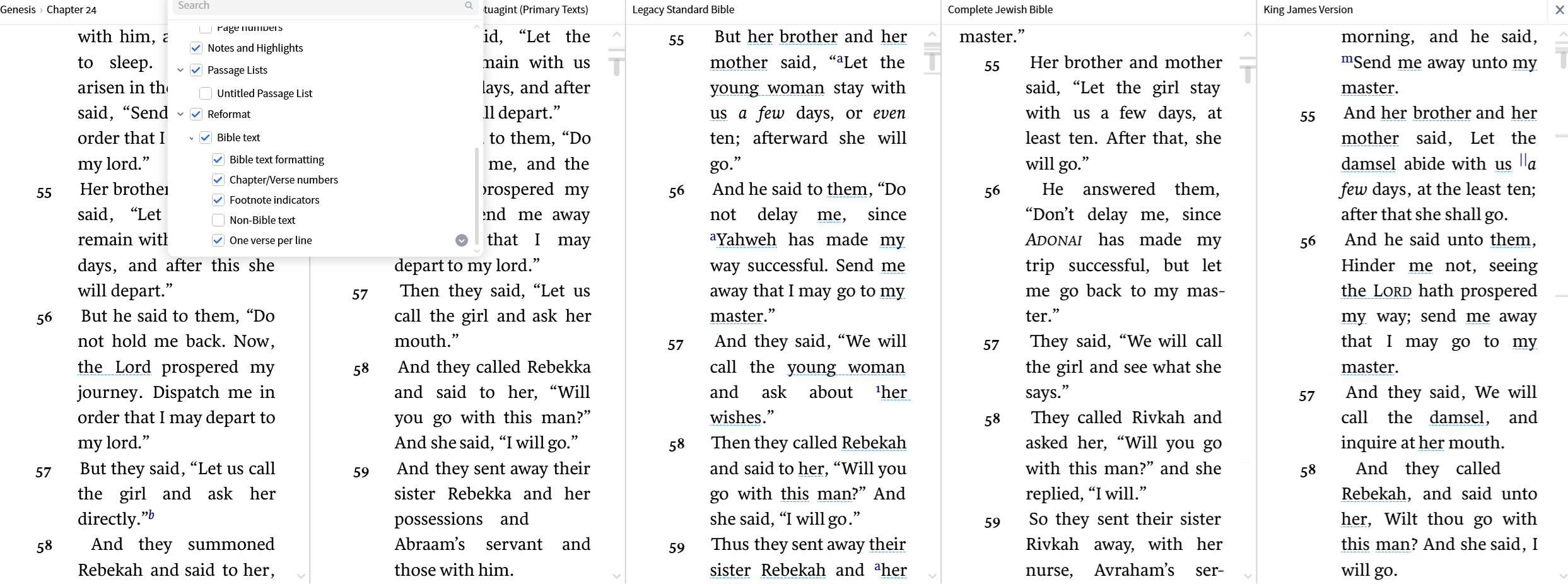 Reduce Padding On One Verse Per Line Reformat View Option Logos 0580