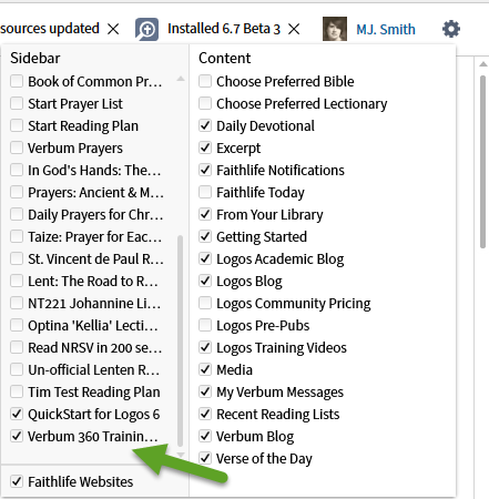 Suggestion Home Page Logos Pro Training Link Logos Community