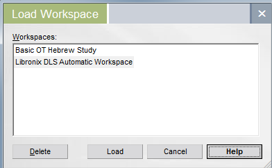 Libronix DLS Automatic Workspace - Logos Community