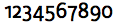 How to show old-style figures using Default Sans font? - Logos and ...