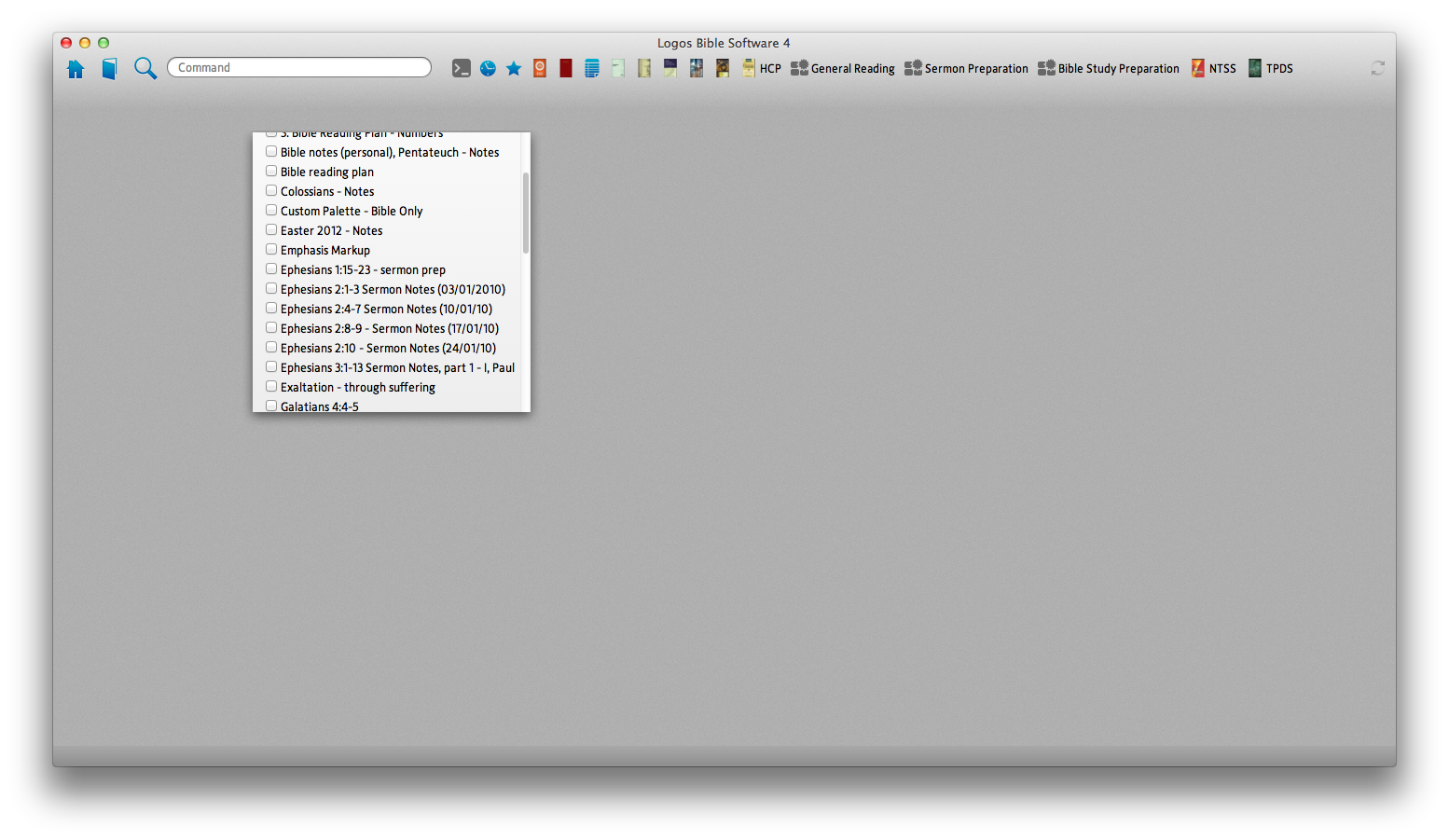 Repeatable Bug: Visual filter menu in ESV - Logos Community