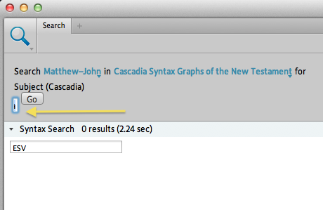 Problem with Syntax Search "window" - Logos Community