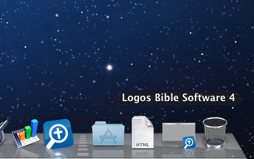 Logos appears to be open but no windows are visible - Logos and Verbum ...