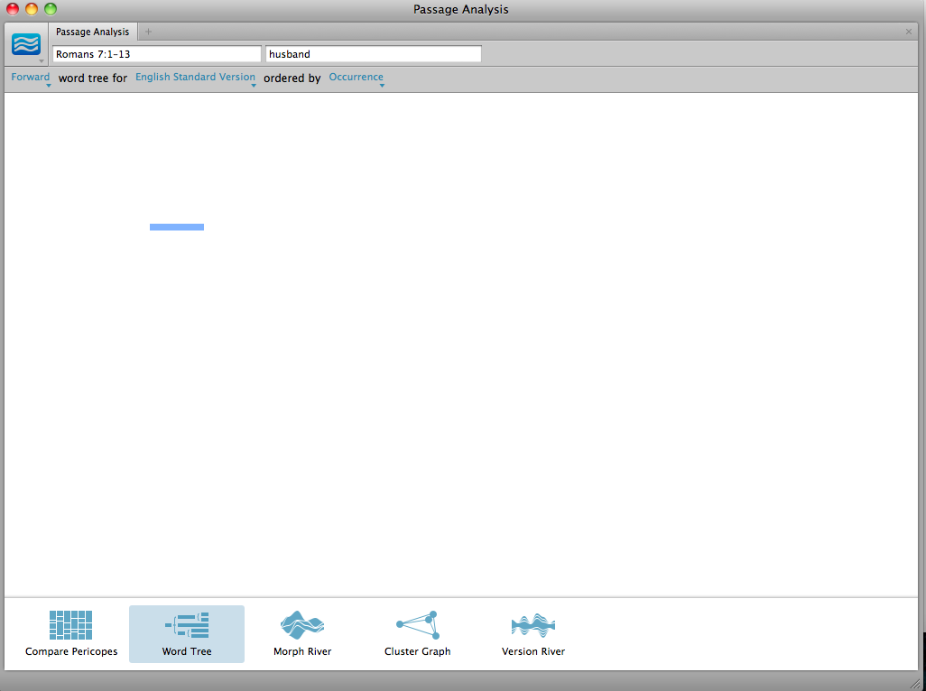 Bug: beta 8 - Passage analysis - Logos Community