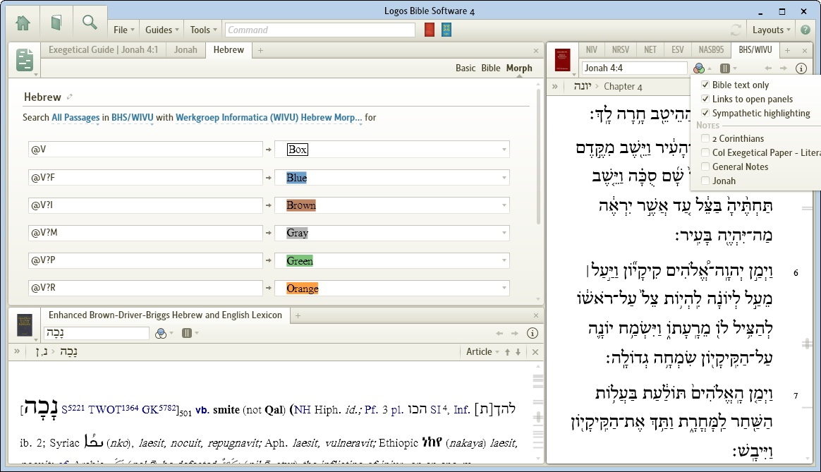 Visual filter problem - Logos Community