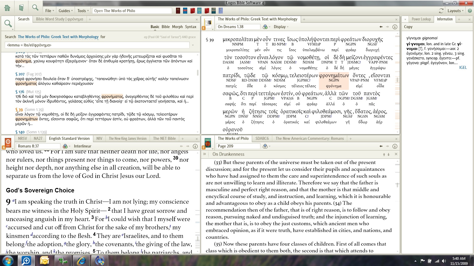 Philo Greek and English Not Scrolling together - Logos Community