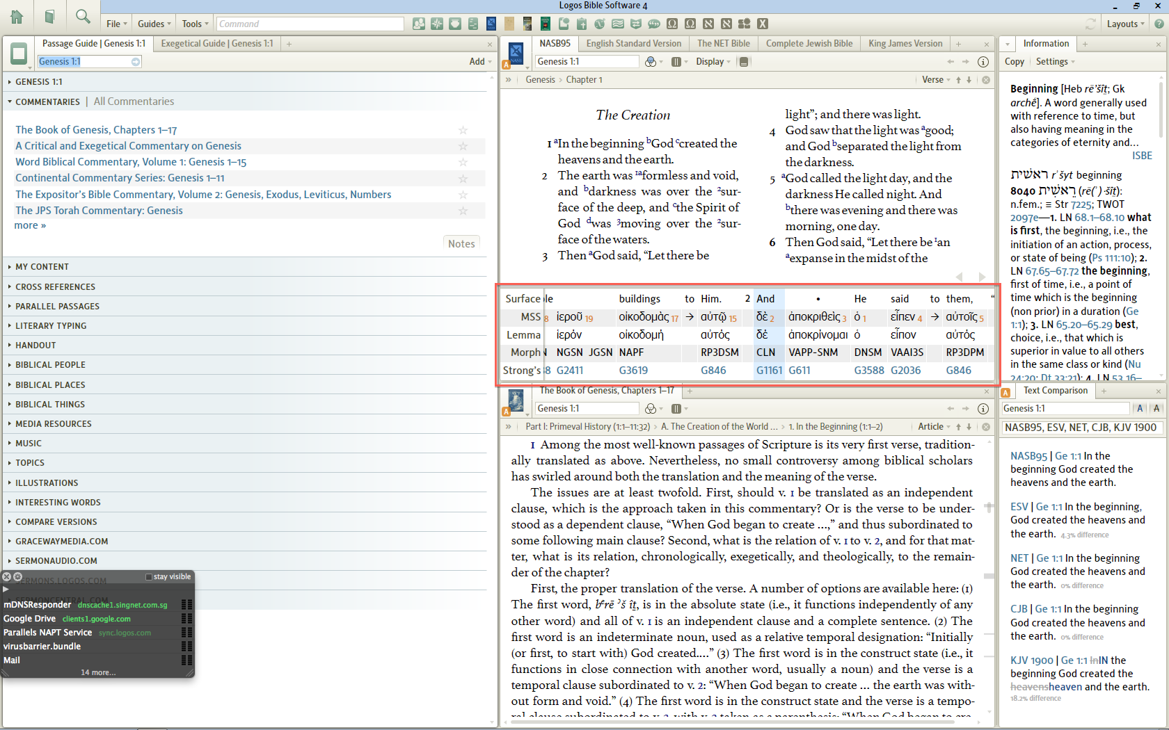 BUG(?): HomePage Passage Guide - RVI Pane wrong language? - Logos and ...
