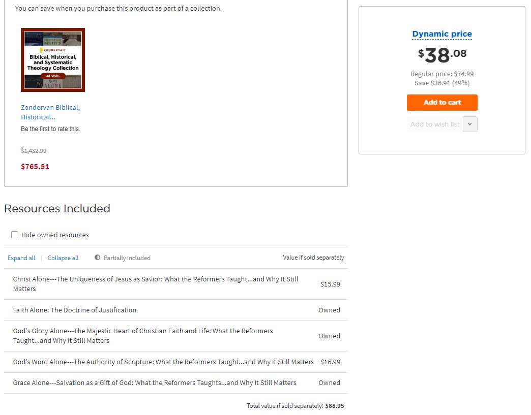 BUG: Incorrect Dynamic Price - Logos Community