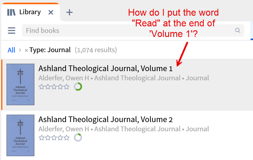 Highlighting Journal covers in the Library tab - Logos Community