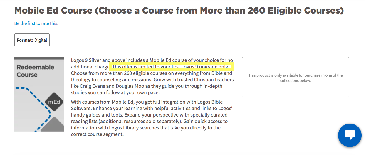 Mobile Ed Course Only Available in FIRST Logos 9 Silver Upgrade ...